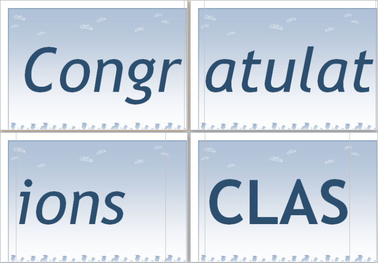 6 Customizable Graduation Templates for MS WORD | Download