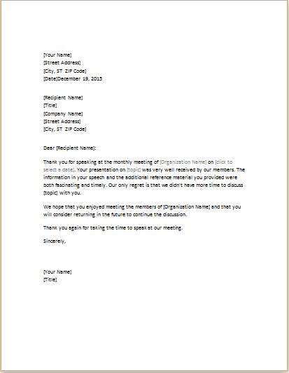 10 Academic Letter Templates for MS WORD | Document Hub