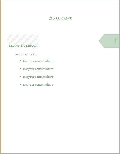 School Activity Templates for MS WORD & EXCEL | Document Hub